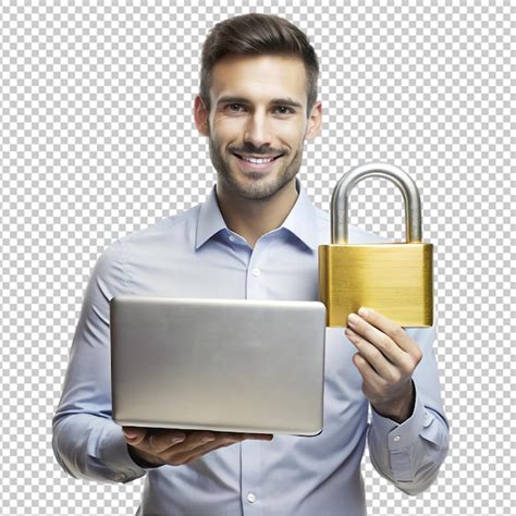 Lock Isolated On Transparent Background Premium AI Generated PSD