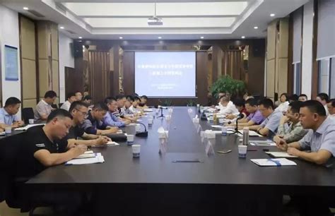 【工程进展】申嘉湖高速公路安吉孝源至唐舍段项目建设推进会顺利召开工作汇报