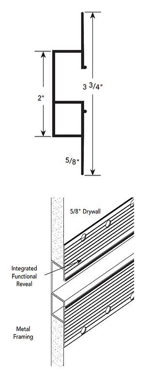 Fry Reglet Drywall Reveal Fry Reglet Interior Reveal Huct