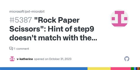 Rock Paper Scissors Hint Of Step9 Doesnt Match With The Actual Results · Issue 5387