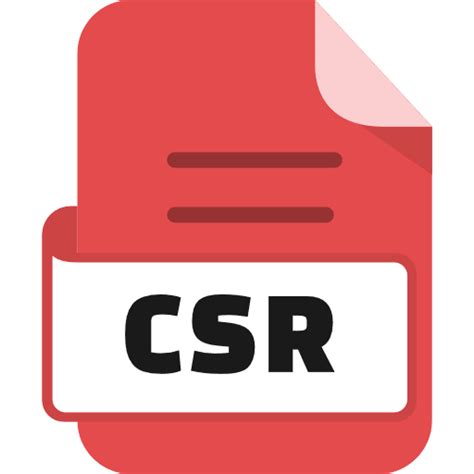File Csr Color Red Icon Svg Vector Png Free Download Uxwing