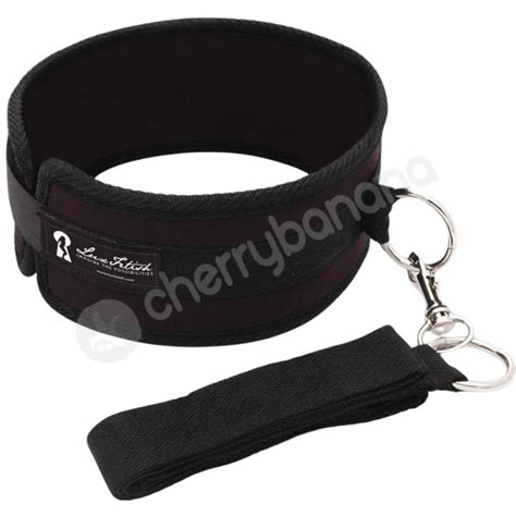 Buy Lux Fetish Bdsm Collar And Leash Set Online