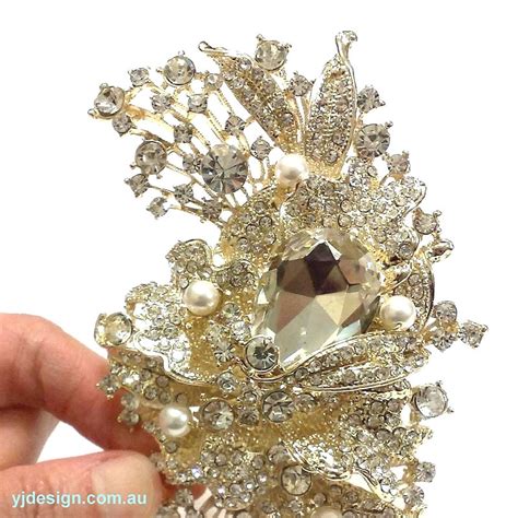 Bridal Broach Etsy
