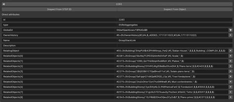 Object Information And Spatial Container — Osarch