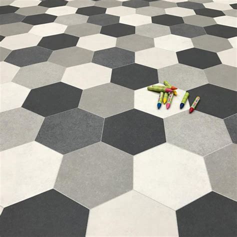 Grey Vinyl Flooring And Lino Free Samples Factory Direct Flooring
