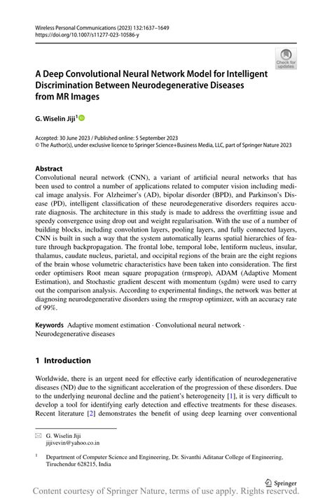 A Deep Convolutional Neural Network Model For Intelligent