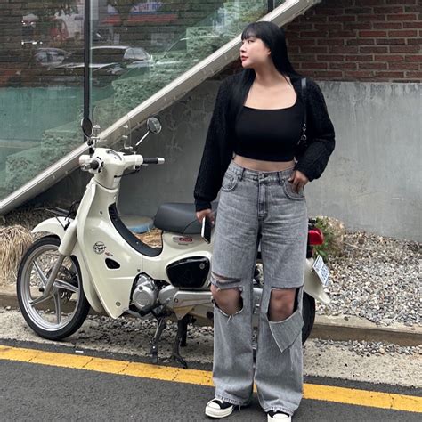 키큰녀추천 무파진 롱 와이드 데님팬츠 키큰녀 키큰여자 롱팬츠 에이블리