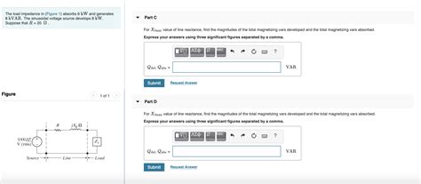 Solved The Load Impedance In Figure 1 Absorbs 6 Kw And