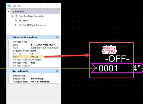 OpenPLANT AutoPLANT How To Display Notes Of Offpage Connector OPPID CE Communities