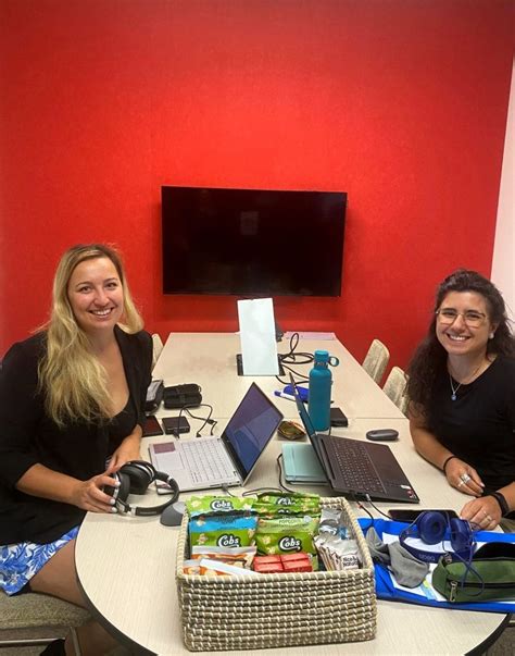 Dr Francesca Bucci And Daniela Mini Meet Every Thursday Morning For The