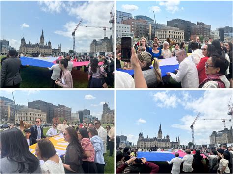 Ph Flag Raised At Parliament Hill A Powerful Symbol Of Filipino