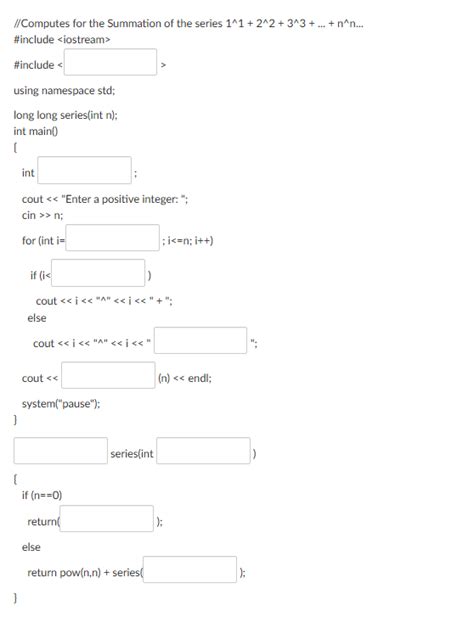 Computes For The Summation Of The Series 1 1 StudyX