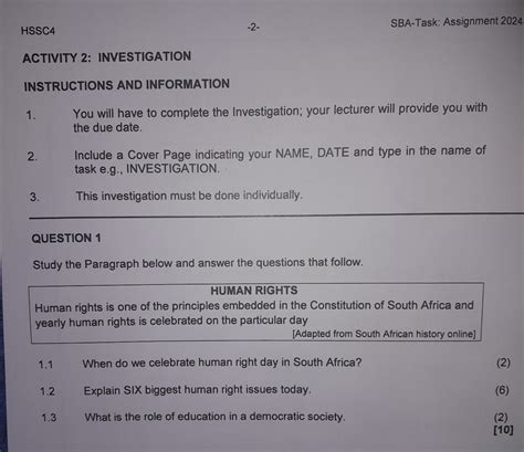 Solved Hssc4 2 Sba Task Assignment 2024activity 2
