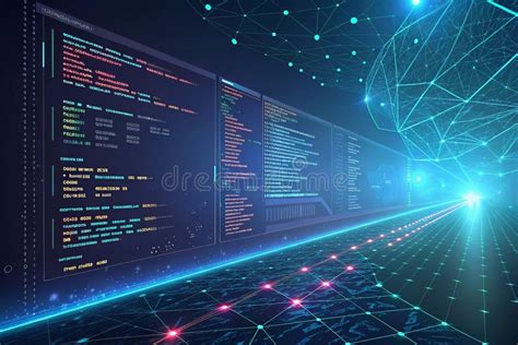 Programming Code Abstract Technology Background Of Software Developer And Computer Script 3d
