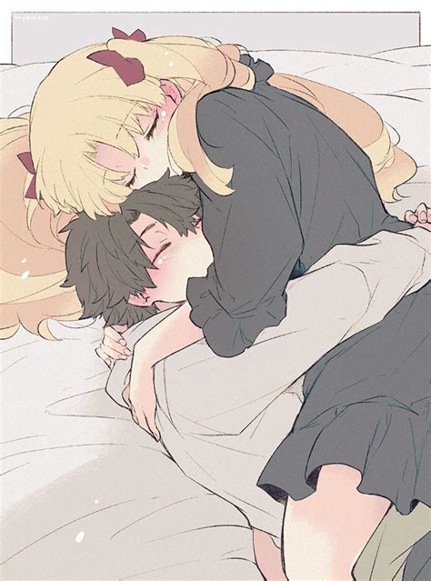 Cuddling Danbooru