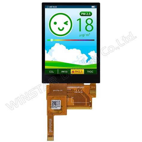 28inch 240×320 Tft Lcd Display With Ili9341 Ic Crest Technologies Pty Ltd Wholesaler And