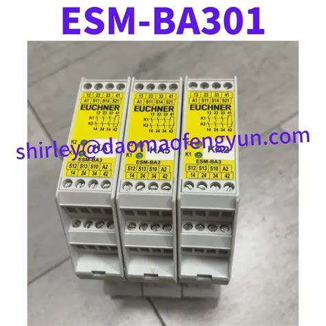 Brand New Safety Relay Esm Ba301