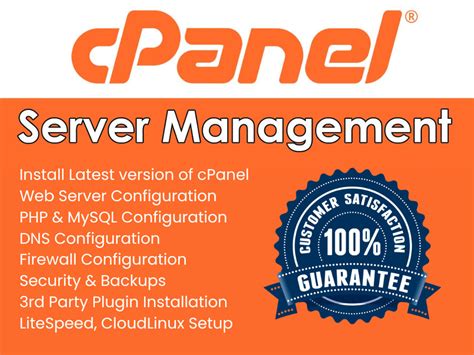 Cpanel Server Setup Security Migration Optimization Firewall Backup SSL Upwork