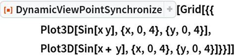 DynamicViewPointSynchronize Wolfram Function Repository