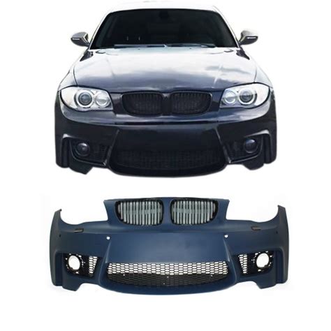 Front Bumper In Sports Design Suitable For Bmw 1er E81 E82 E87 And E88 Year 2004 2011