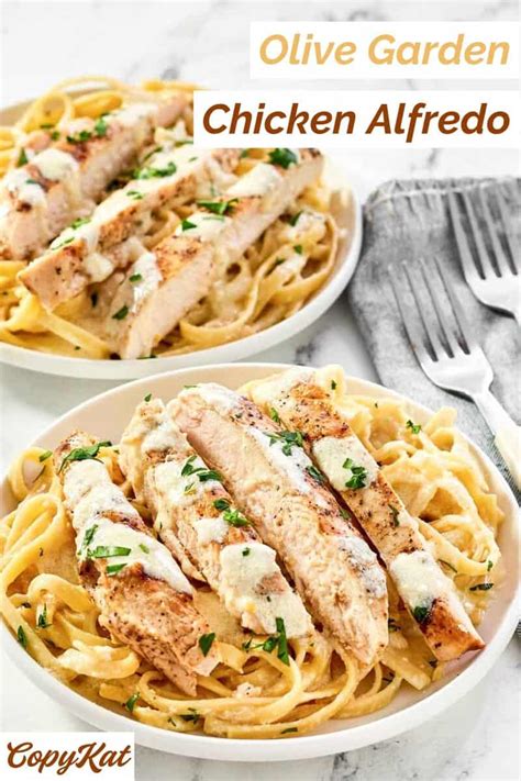 Olive Garden Chicken Alfredo Easy Copycat Recipe