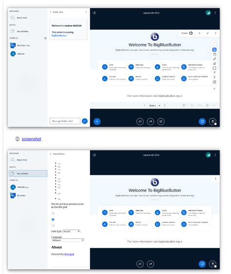 Failing Testci Shared Notes · Issue 16928 · Bigbluebuttonbigbluebutton · Github