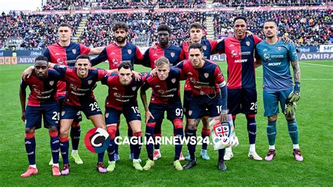 Cagliari Il Club Celebra Un Proprio Beniamino Dopo La Vittoria