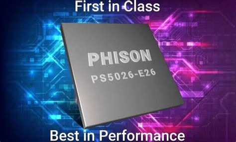 Phison E26 New Pcie 5 0 Ssd Controller Reaches Up To 14 Gb S