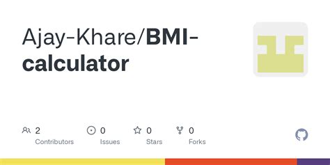 Github Ajay Khare Bmi Calculator