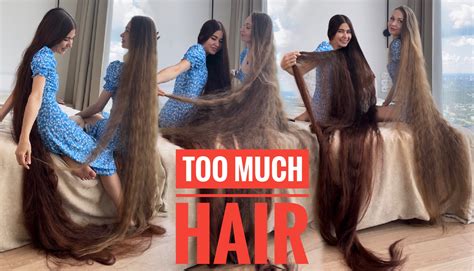 Alechka Nasyrova Queen Of Super Long Hair