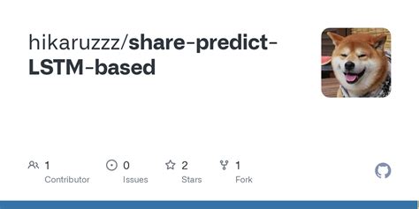Github Hikaruzzz Share Predict Lstm Based