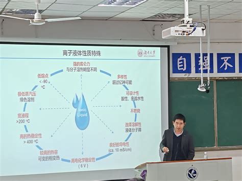 我院邀请湖南大学张世国教授开展学术交流会 湖南科技学院化学与生物工程学院