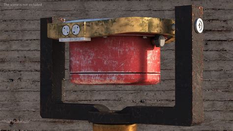 Old Ship Compass Red 3d Model 49 3ds Blend C4d Fbx Max Ma Lxo Obj Free3d