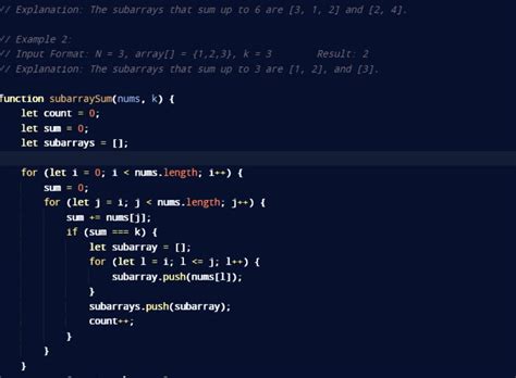 Deepak K On Linkedin Day 26 Sum And Subarrays