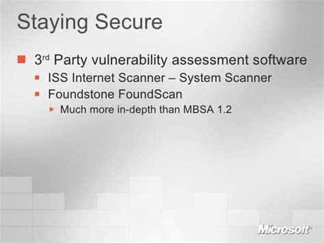 Windows Network Security