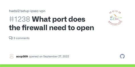 What Port Does The Firewall Need To Open Issue Hwdsl Setup Ipsec Vpn Github