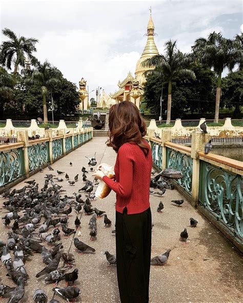 ငှက်တွေ၊ ငါးတွေ၊ လိပ်တွေကို ပေါင်မုန့် သွားကျွေးခဲ့တဲ့ ယွန်းဝတီလွင်မိုး