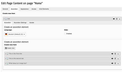 Css Tables Typo3 Own Content Element Dataprocessing Gives Back An