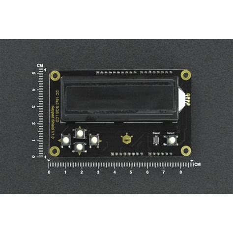 I2c Rgb Backlight Lcd 16x2 Display Module For Arduino Rgb Text Dfr0936 디바이스마트