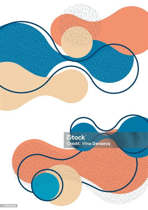 추상 오버레이 모양 물결 모양 흐르는 요소 흐름 선 배너 전단지 포스터 로고를 위한 트렌디한 미래 디자인 벡터 0명에 대한 스톡 벡터 아트 및 기타 이미지 Istock
