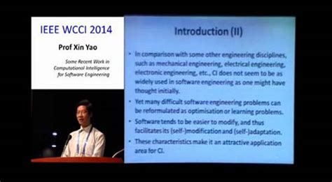 Some Recent Work In Computational Intelligence For Software Engineering