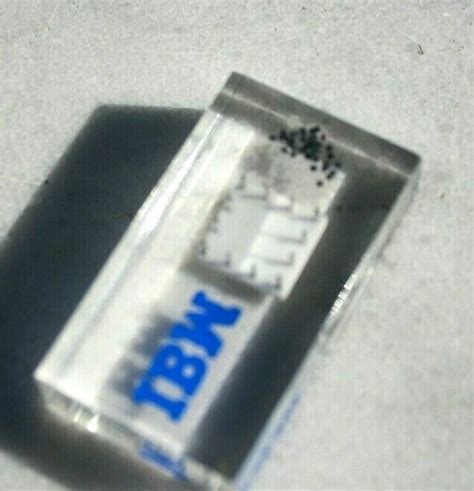 Vintage Ibm Transistor Chips 1964 1968 Sealed In Plastic Cube Brand New Sealed 4627773042
