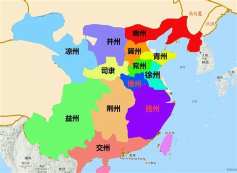 浅谈汉朝十三州为什么南方的几个州各个都是巨无霸
