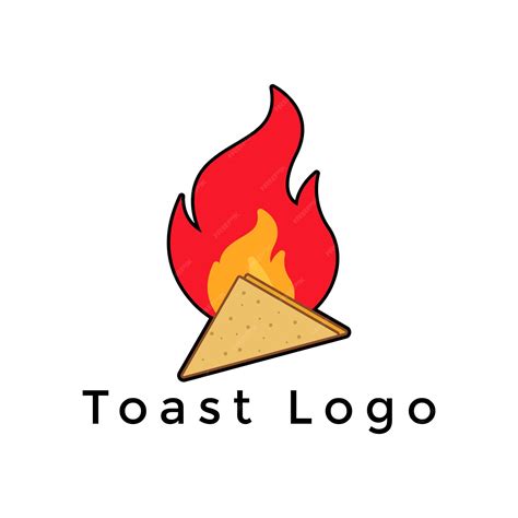 Premium Vector Modern Simple Toast Logo Simple Toast Vector Logo
