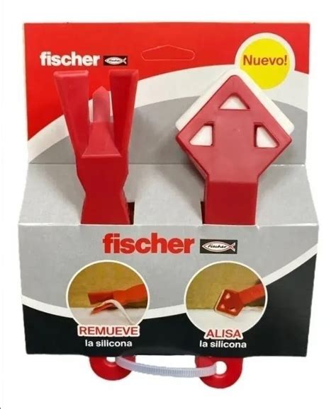 Kit Aplicador De Siliconas Y Selladores Removedor Alisador Fischer Fymferreteria