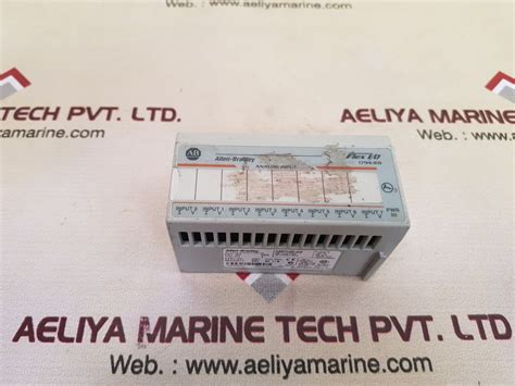 Allen Bradley 1794 Ie8 Ser B I O Analog Input Module Aeliya Marine