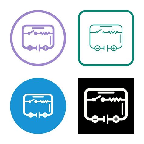 Electrical Circuit Vector Icon 34426700 Vector Art At Vecteezy