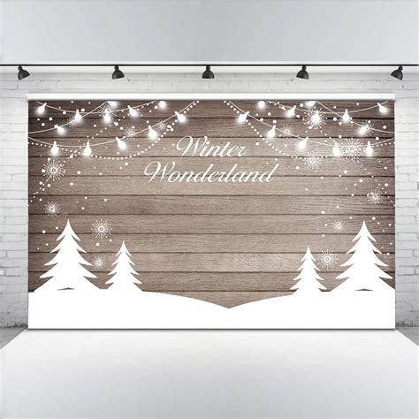 Winter Wonderland Backdrop