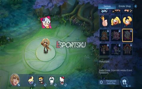 5 Cara Dapatkan Battle Emote Reluctant Mobile Legends Ml Esportsku