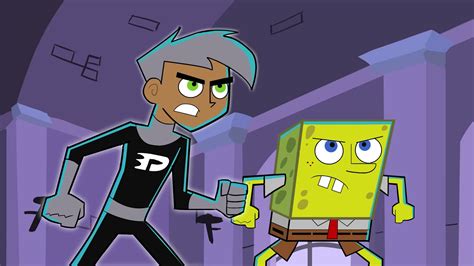 Danny Phantom Spongebob Nuf Team Spongebob Jimmy Danny And Jenny By